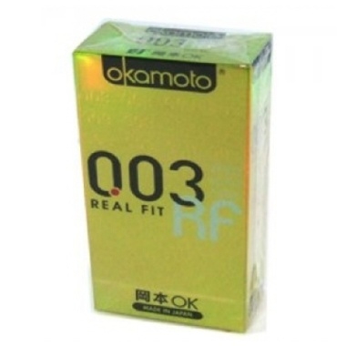 [오카모토] 003 RF 리얼핏 - 10P > 초박형 콘돔 - IVANCITY